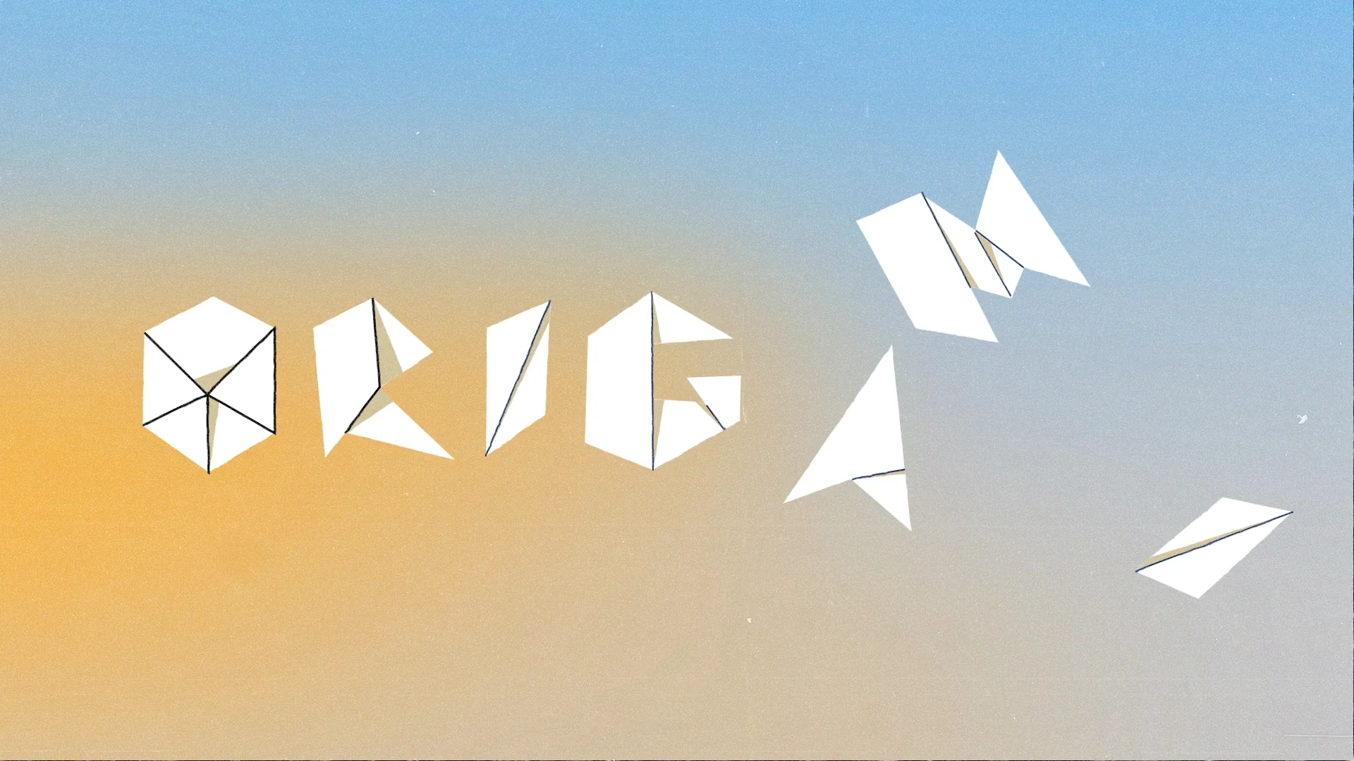 Origami - short animated film.