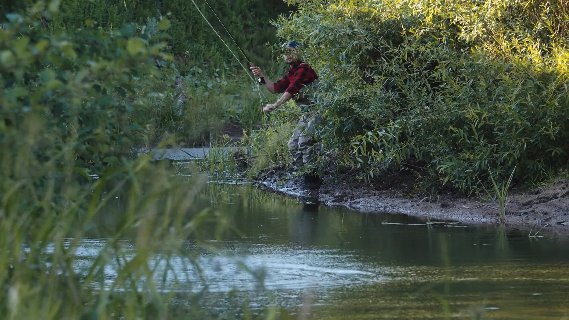 Fly fishing on a little river on Vimeo