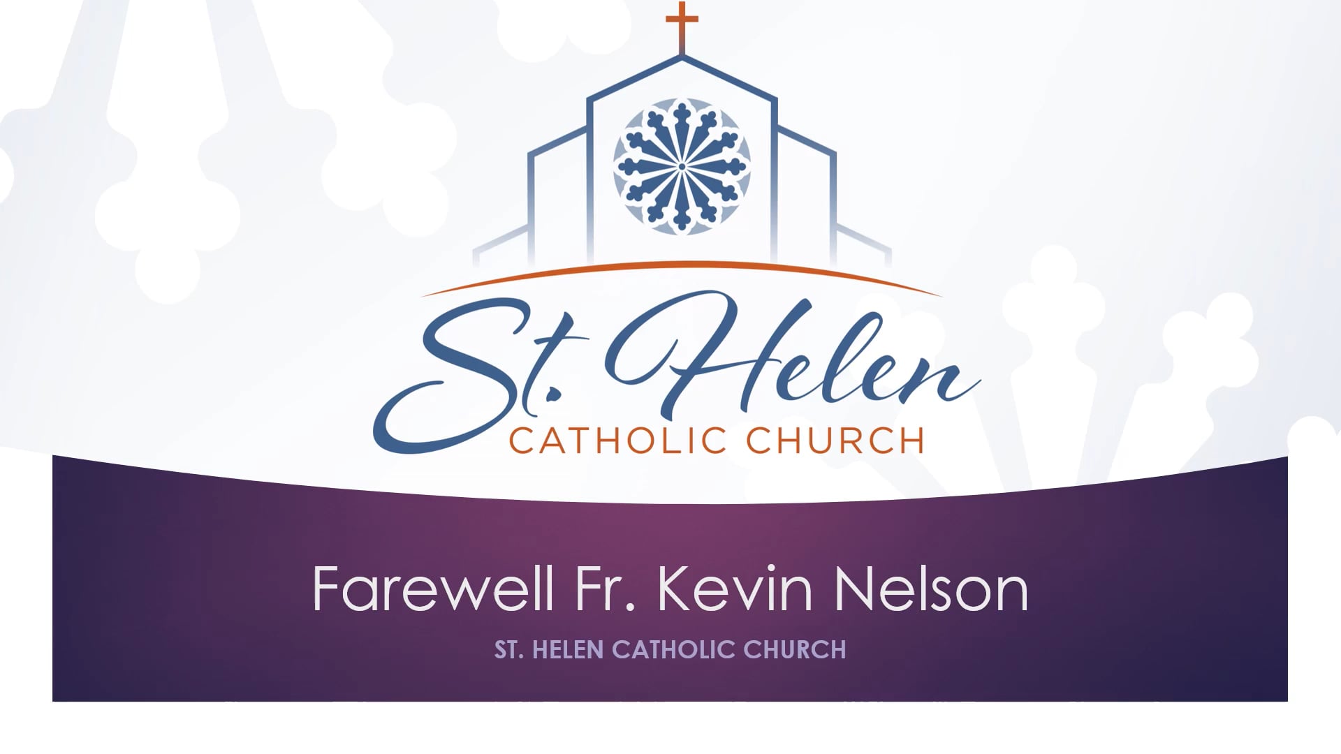 Fr. Kevin Farewell Slideshow on Vimeo