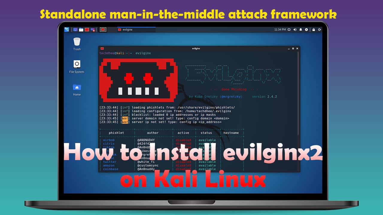 How to Install evilginx2 on Kali Linux on Vimeo
