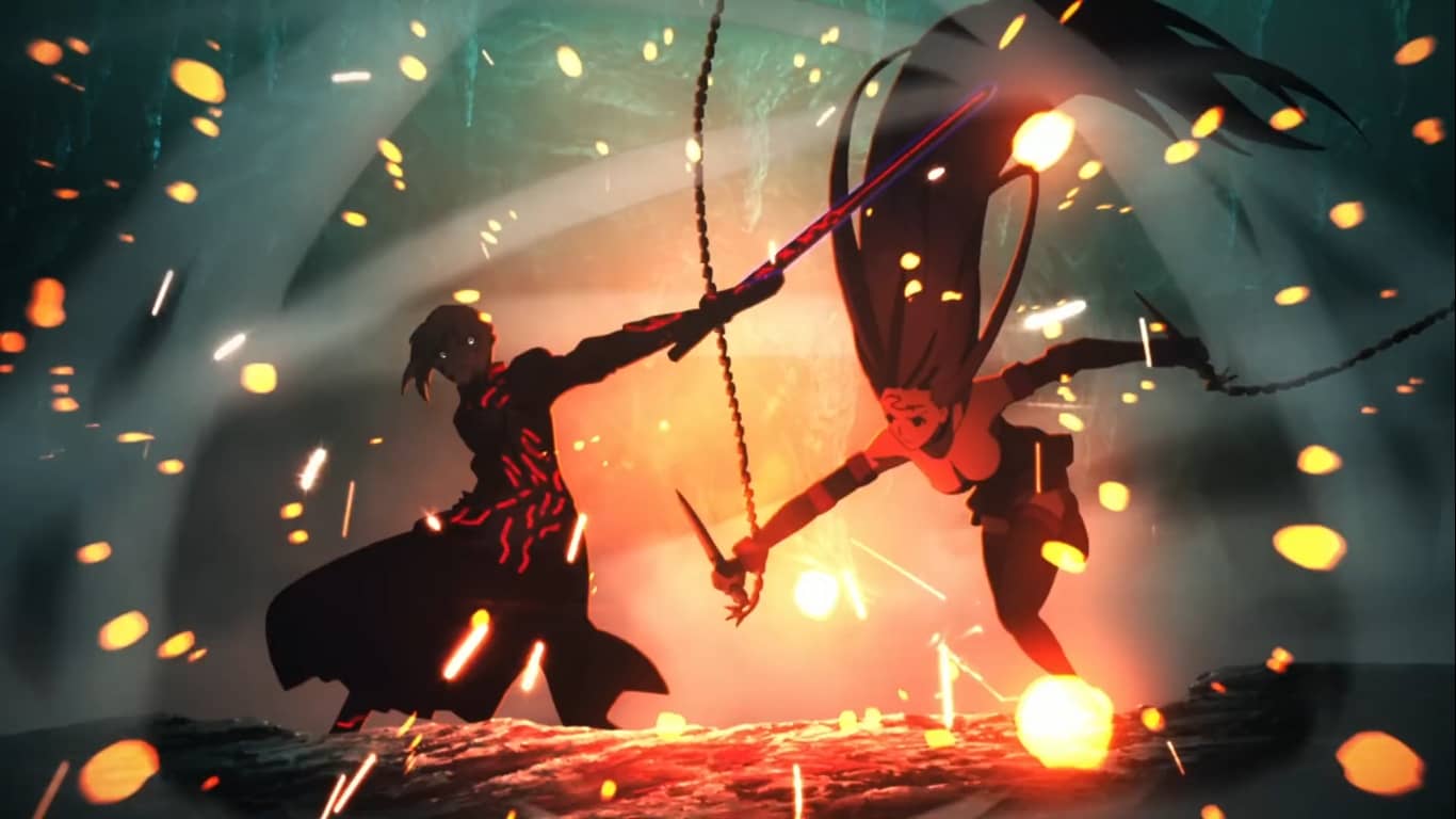 Saber Alter vs Rider (Full Fight -1080p)| Fate/Stay Night: Heaven's ...