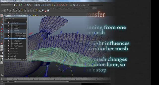 as_SkinTransfer : Maya Pipeline - Skinning Transfer (With Voice) on Vimeo