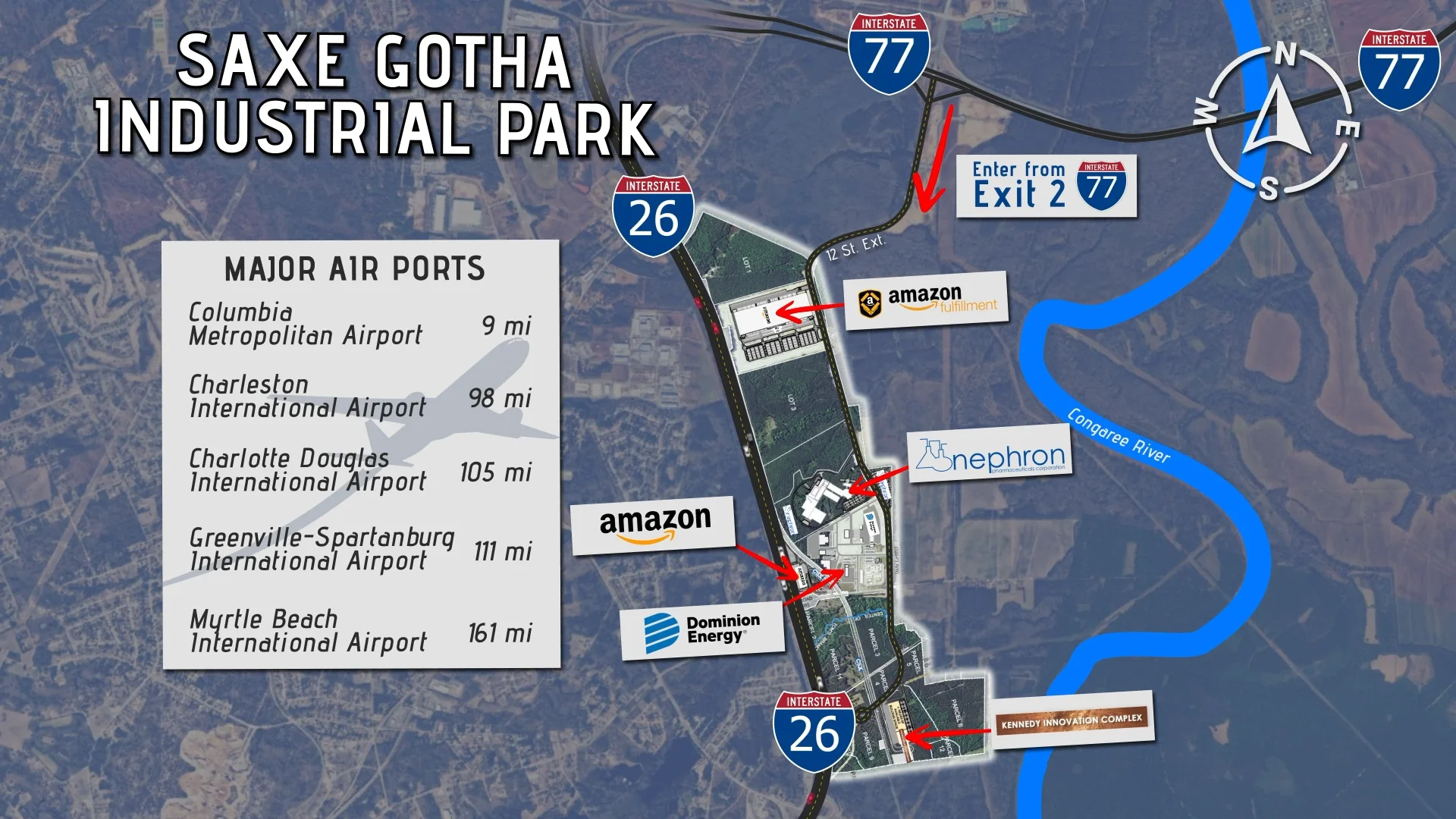 Saxe Gotha Industrial Park | Central South Carolina
