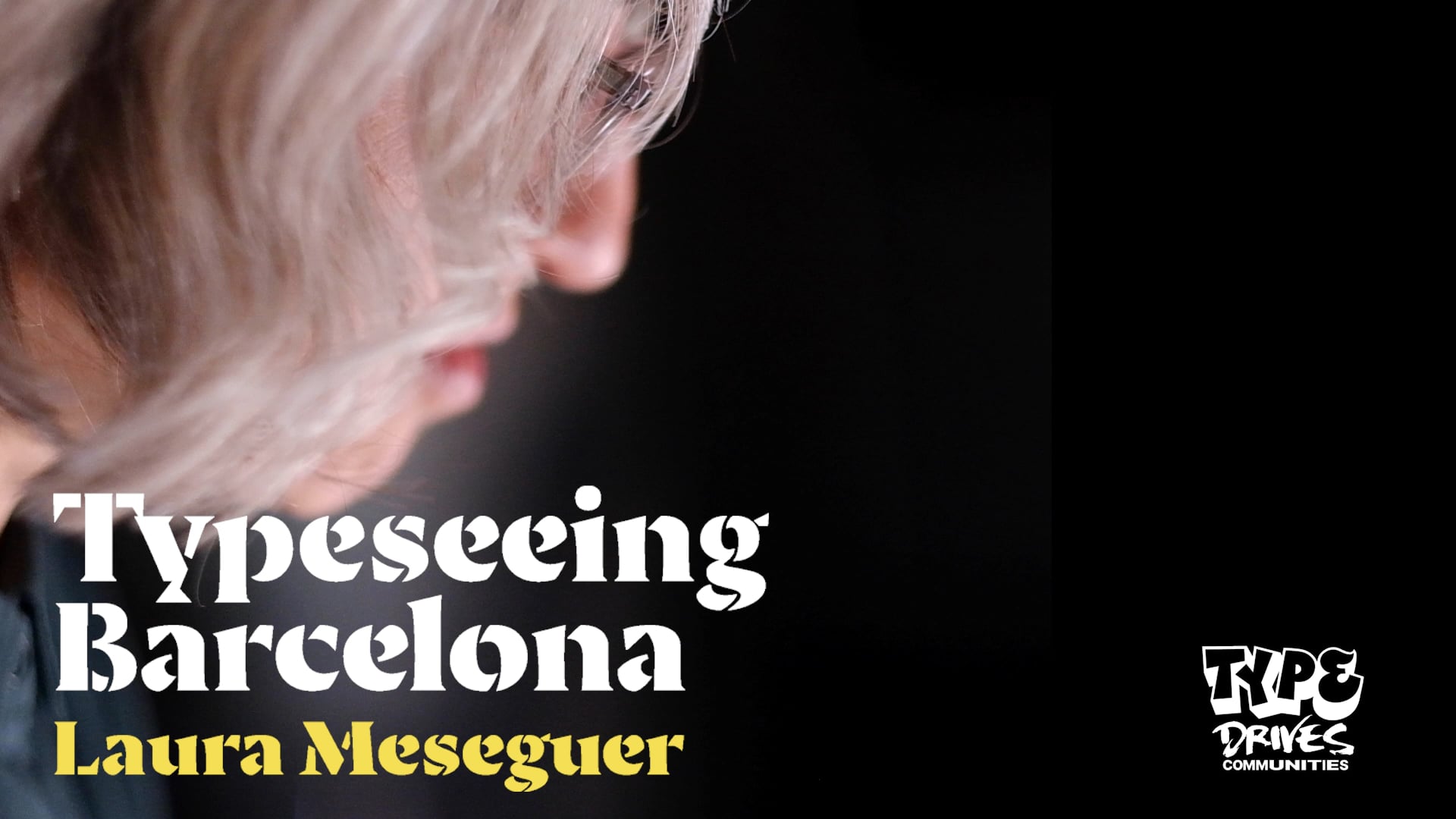 Laura Meseguer · Typeseeing Barcelona (TDC) on Vimeo