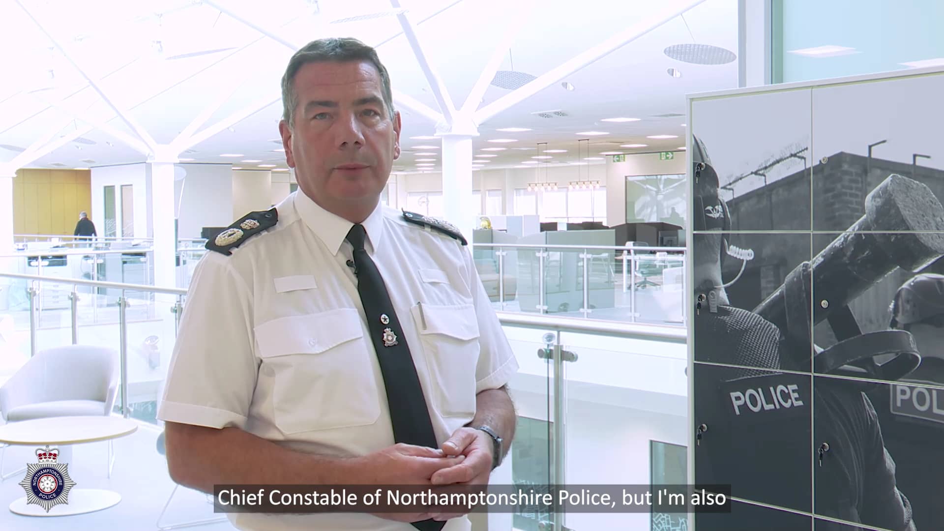 RAF BikeSafe partnership 2021 Chief Constable Nick Adderley Air Cdre ...