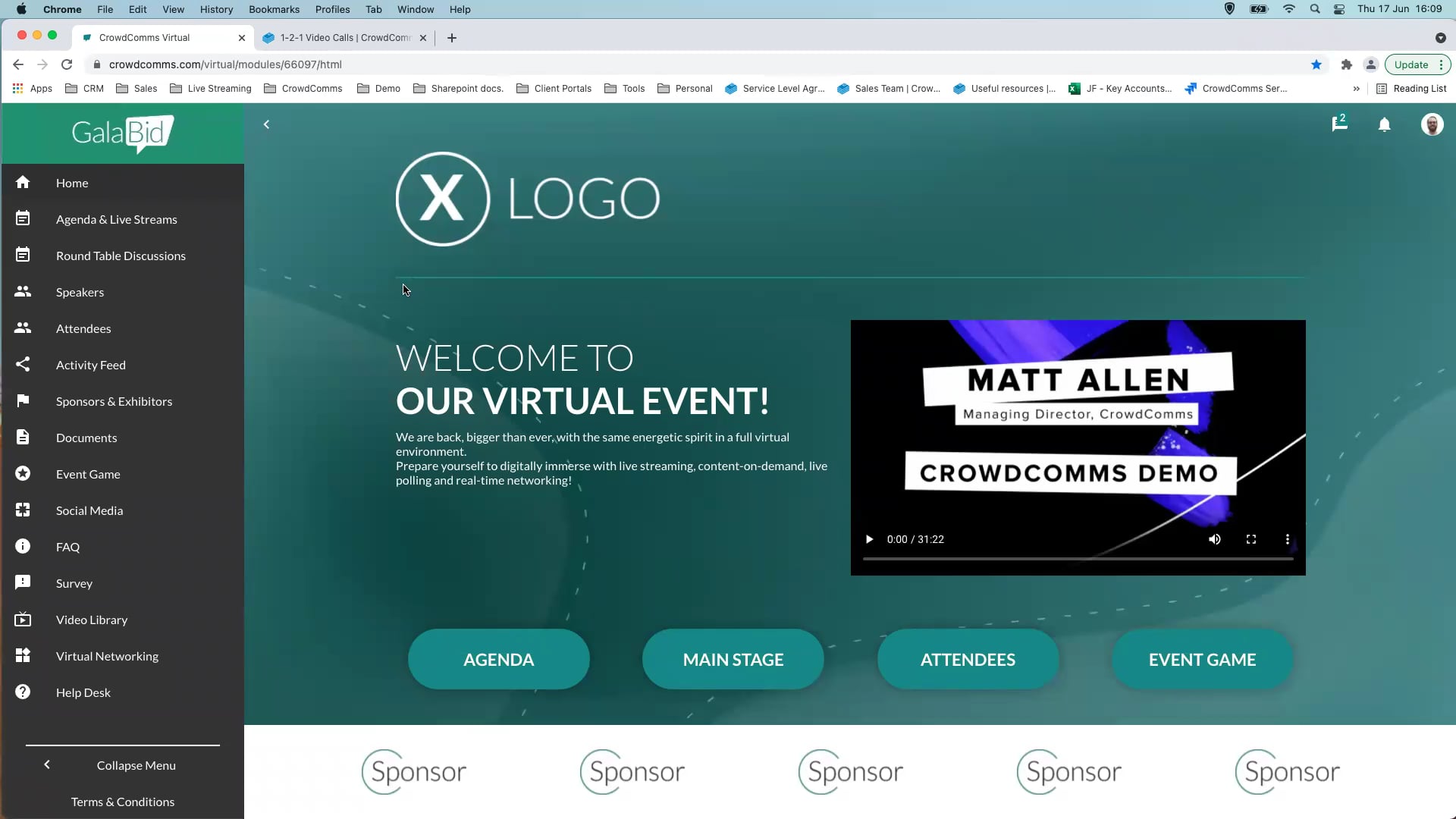 Sponsor & Exhibition Example on Vimeo