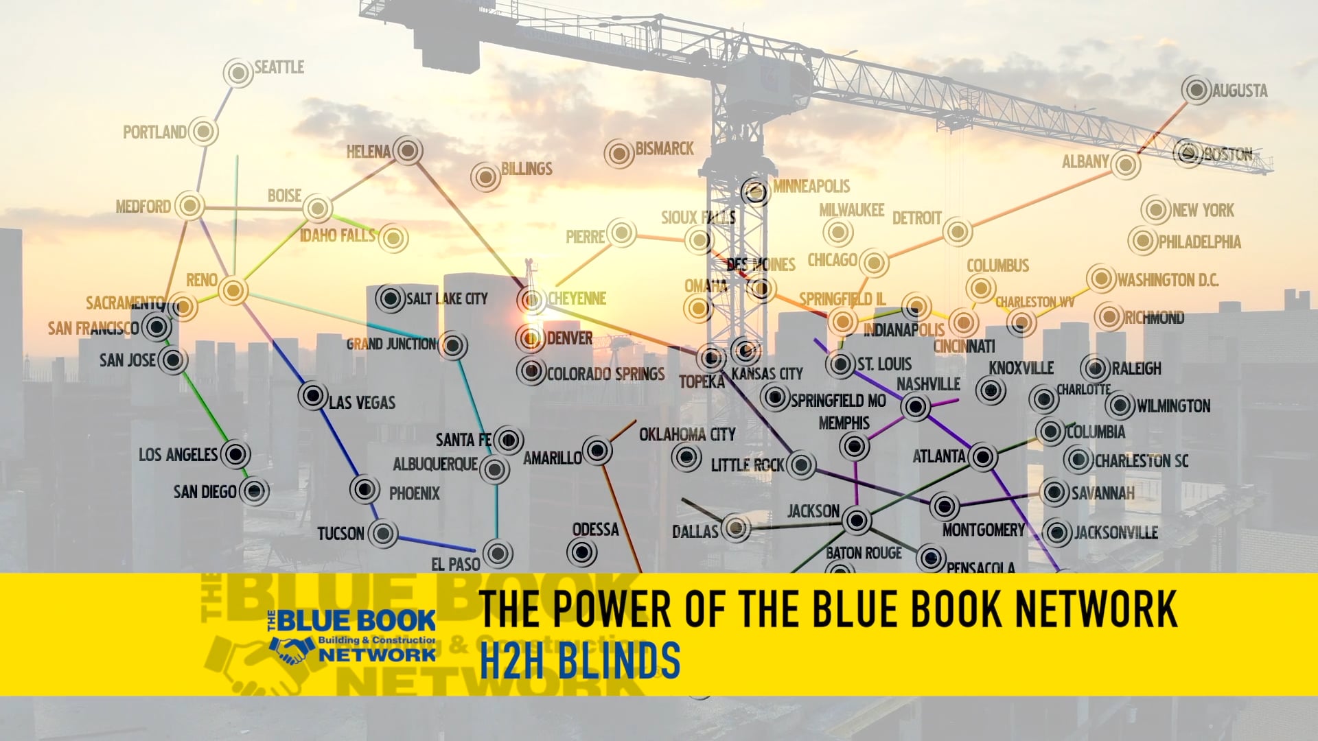 The Power of The Blue Book Network | H2H Blinds on Vimeo