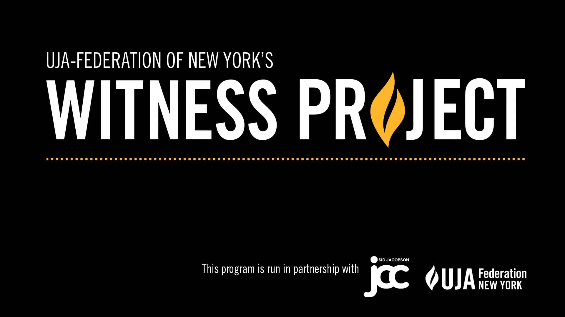 Witness Project: STORIES THAT WILL LIVE FOREVER on Vimeo