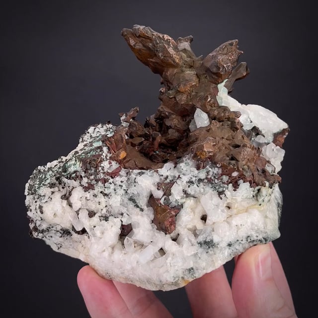 Copper with Quartz - estate sale (significant, old classic) | Keweenaw ...