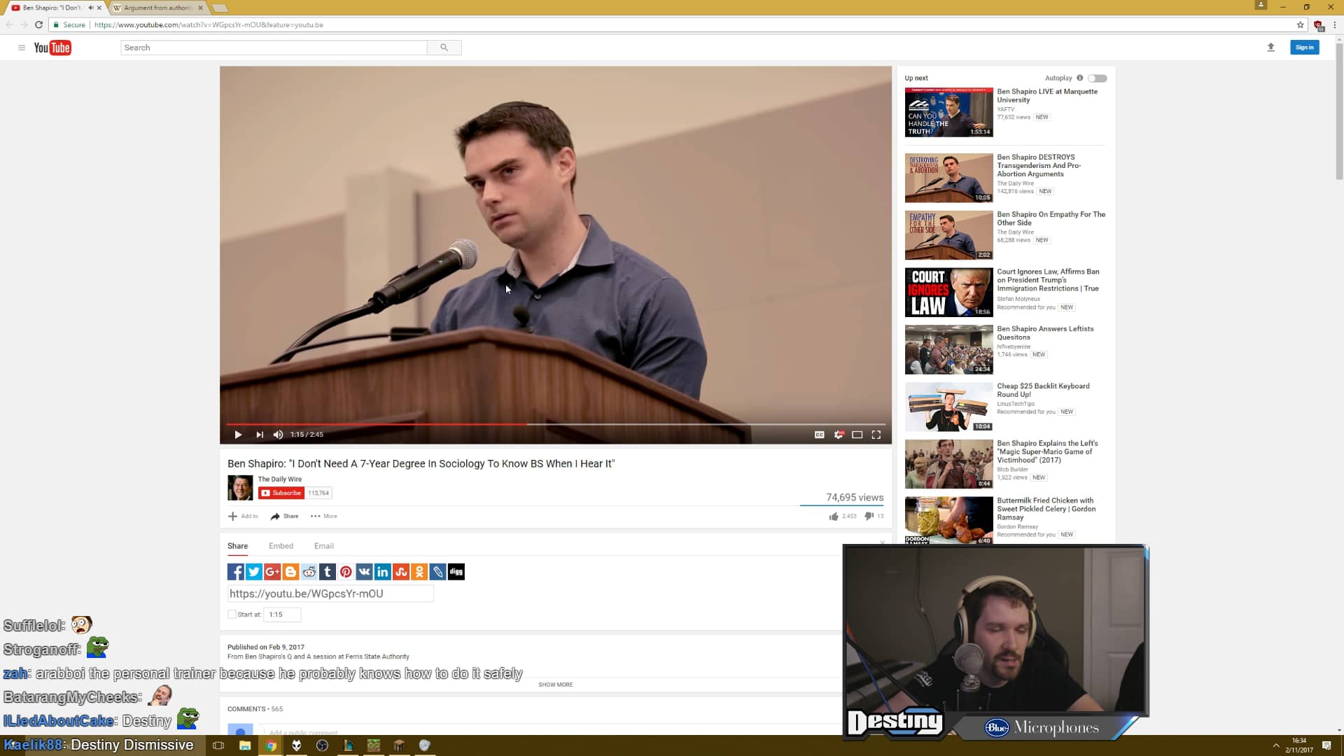 Steven Kenneth Bonnell II says the n-word on Twitch on Vimeo