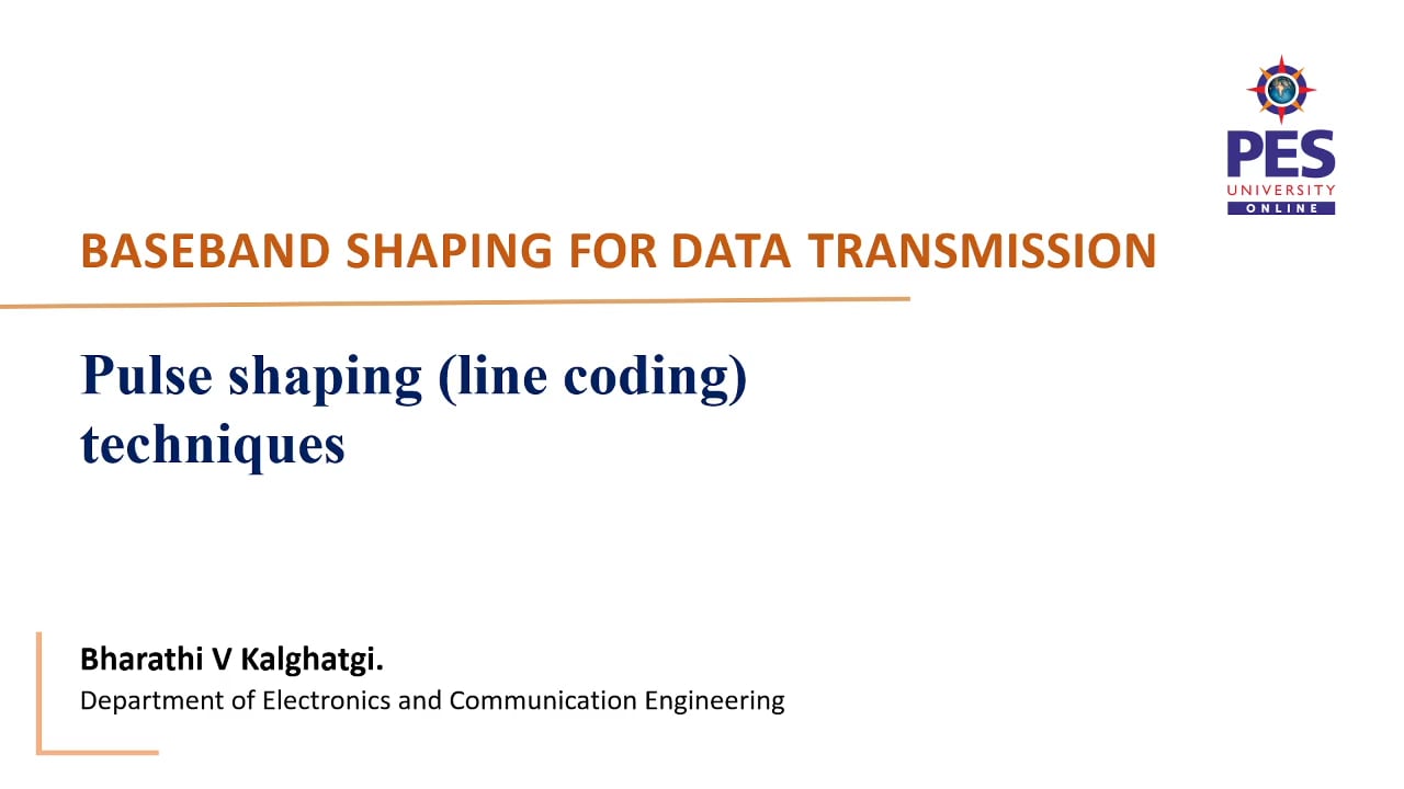Pulse shaping (line coding) techniques on Vimeo