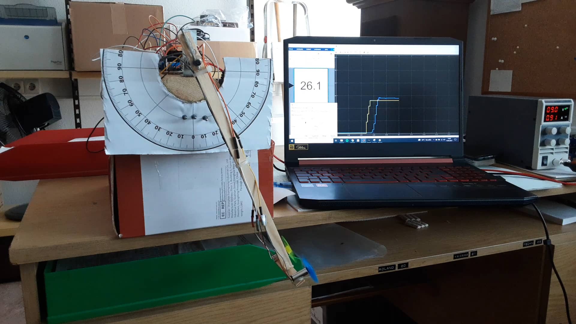Aeropendulum - Control Systems Project on Vimeo