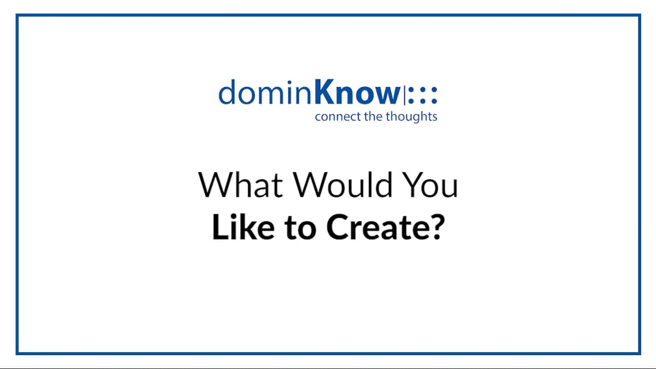 dominKnow | ONE on Vimeo