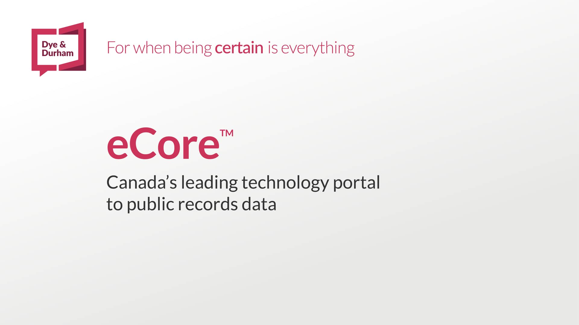 Introducing eCore on Vimeo