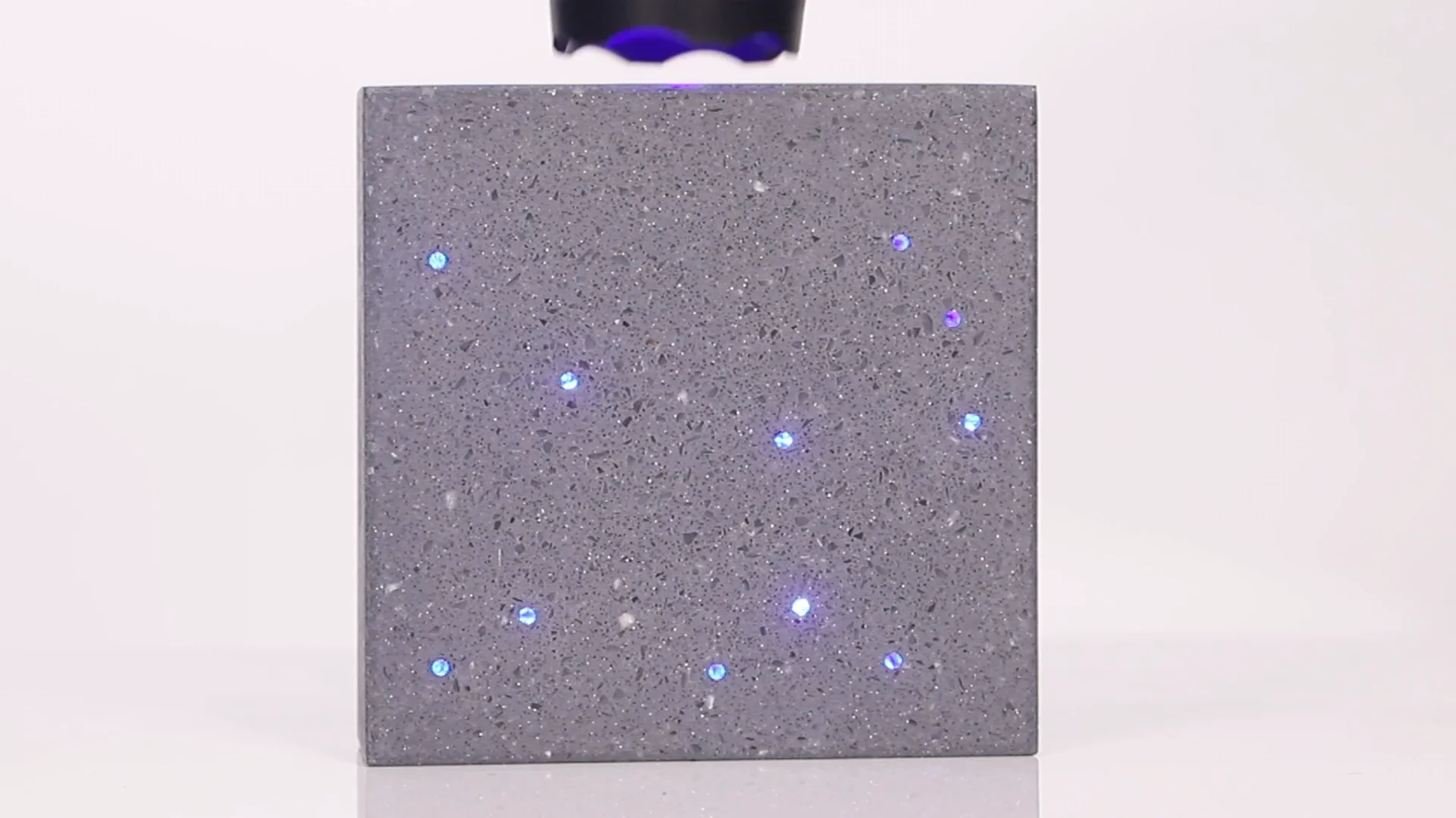Sensitile Terrazzo Lumina Random 2mm Round Terminals Black 20 Mono A