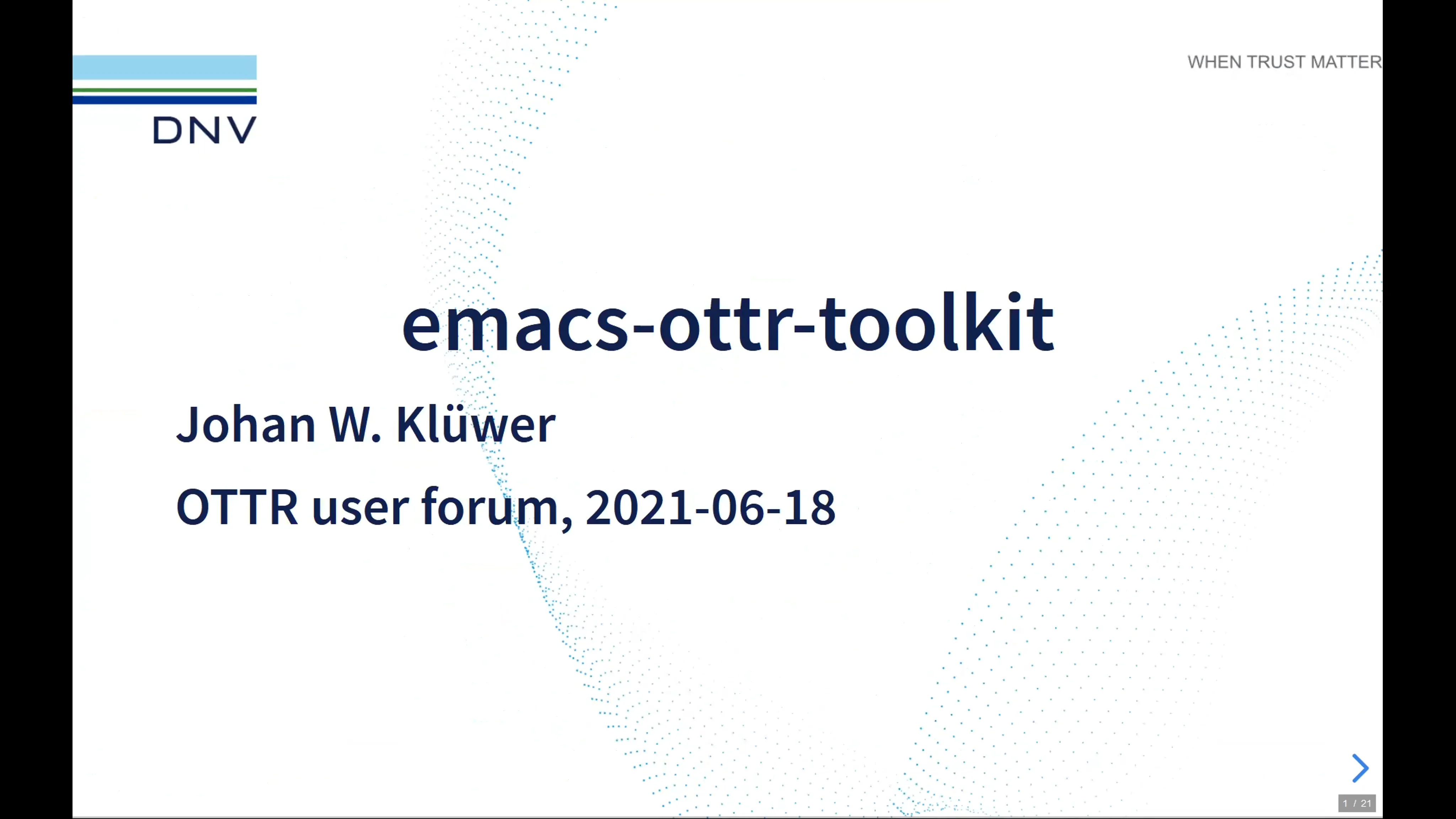 The emacs-ottr-toolkit for building template libraries on Vimeo