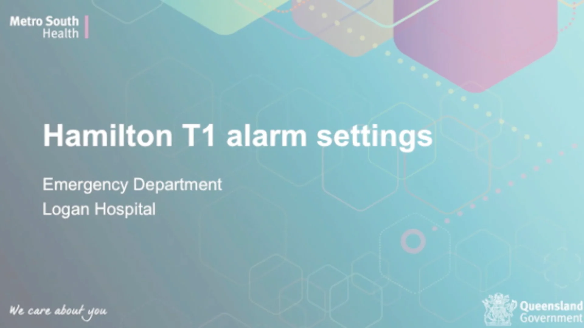 T1 alarms