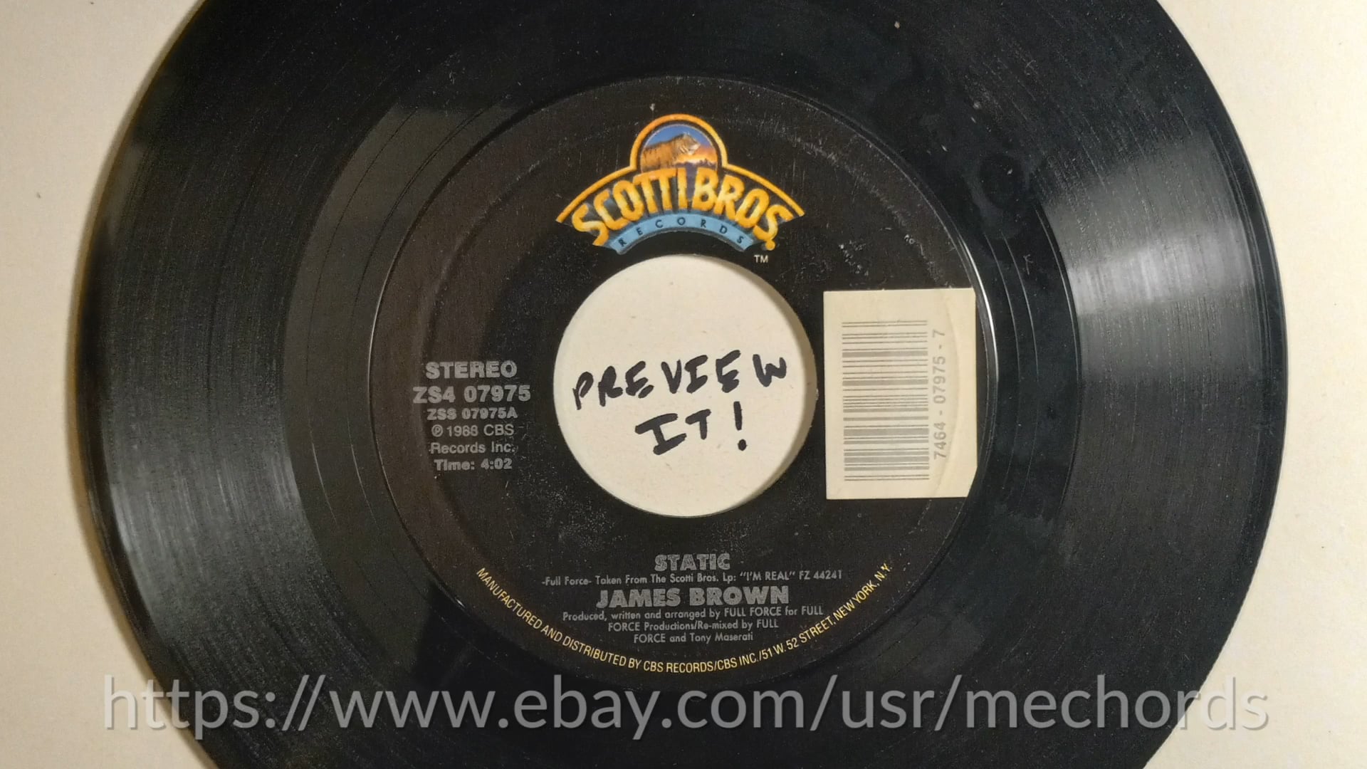 James Brown - Static-1.m4v on Vimeo