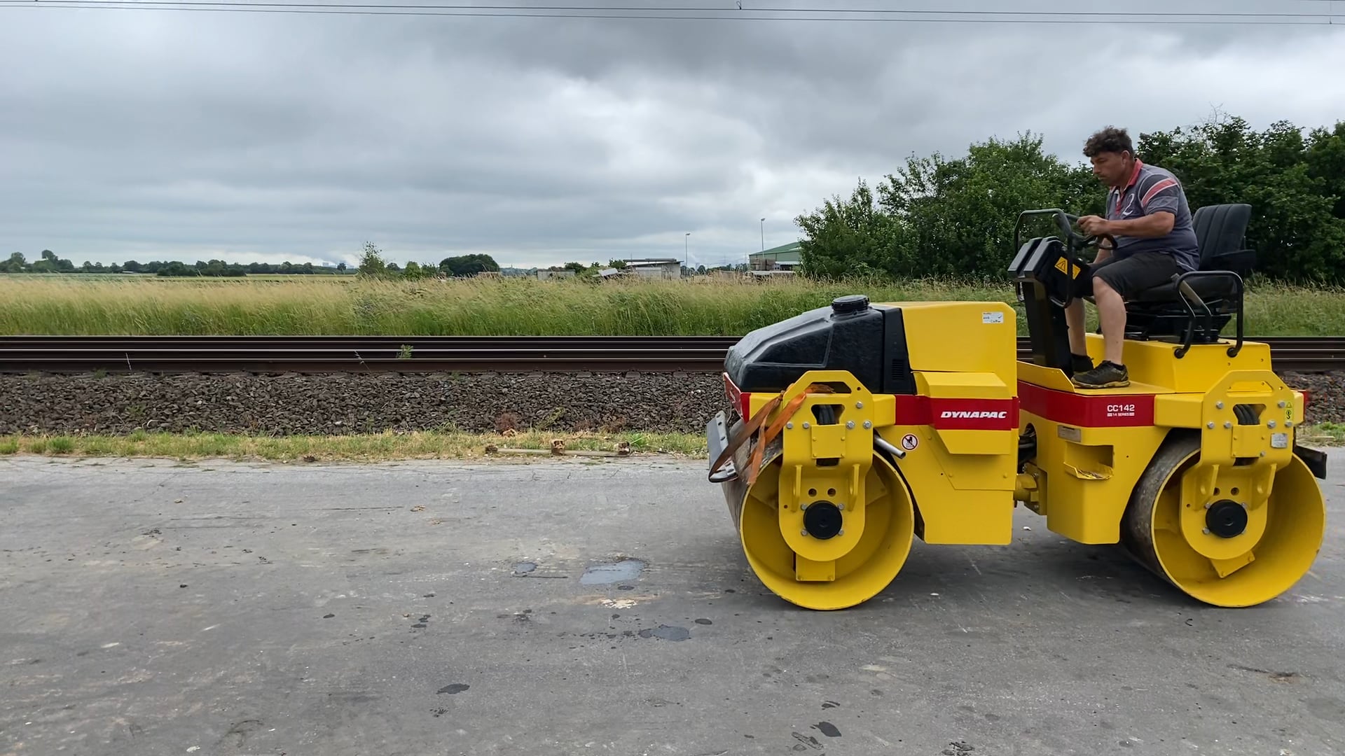 Dynapac CC142 Double Drum Vibrating Roller-Dormagen - 30th June, 1st ...