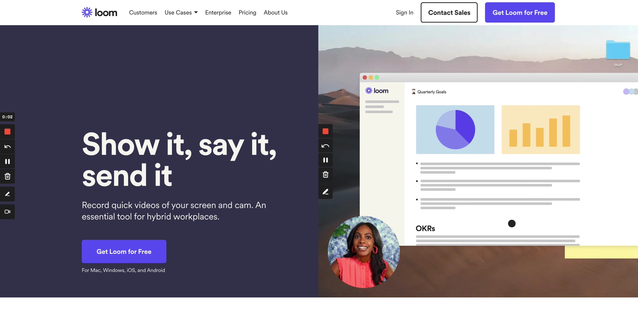 Loom Homepage Animations on Vimeo