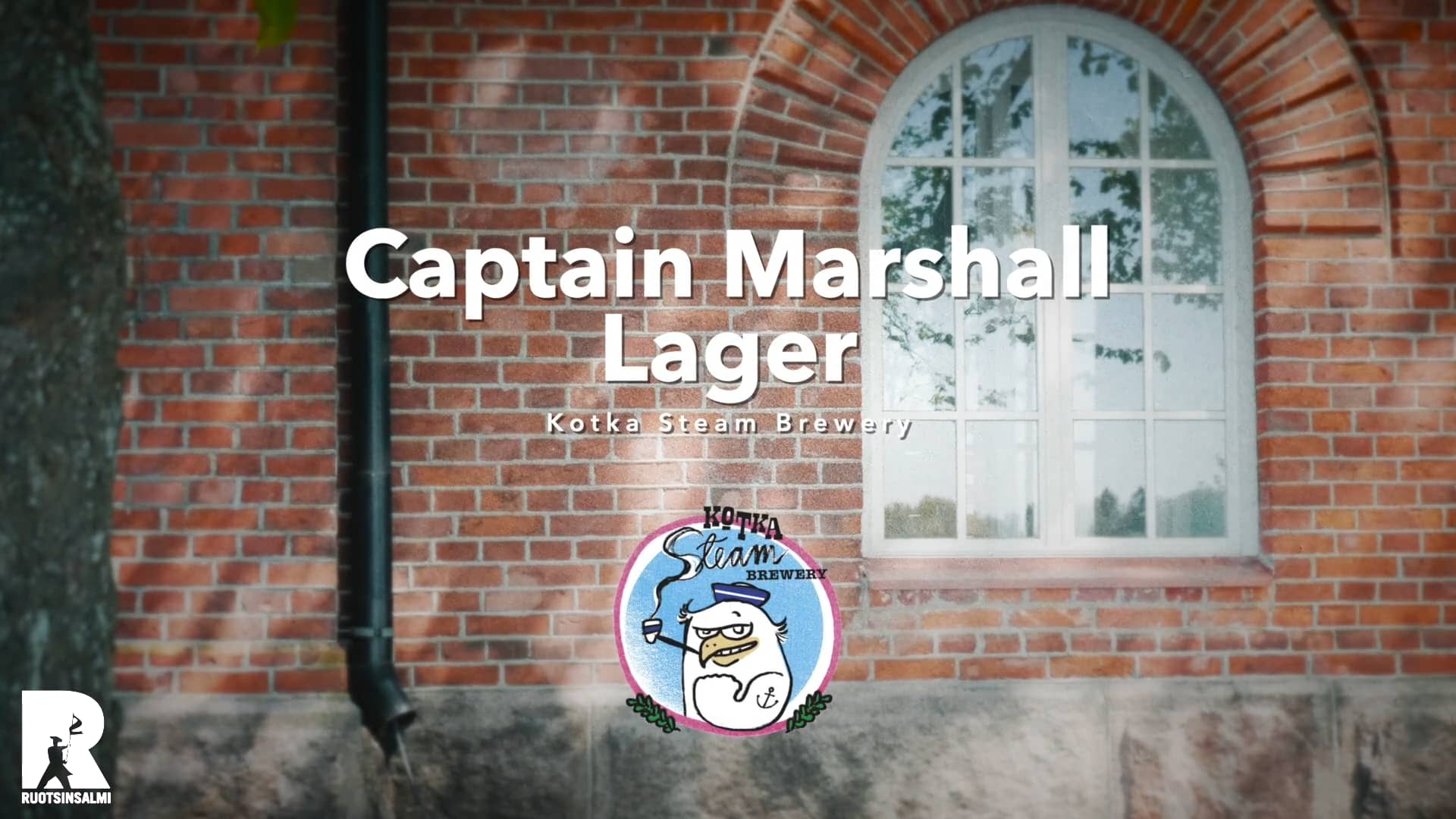 Captain Marshall Lager - Kotka Steam Brewery on Vimeo