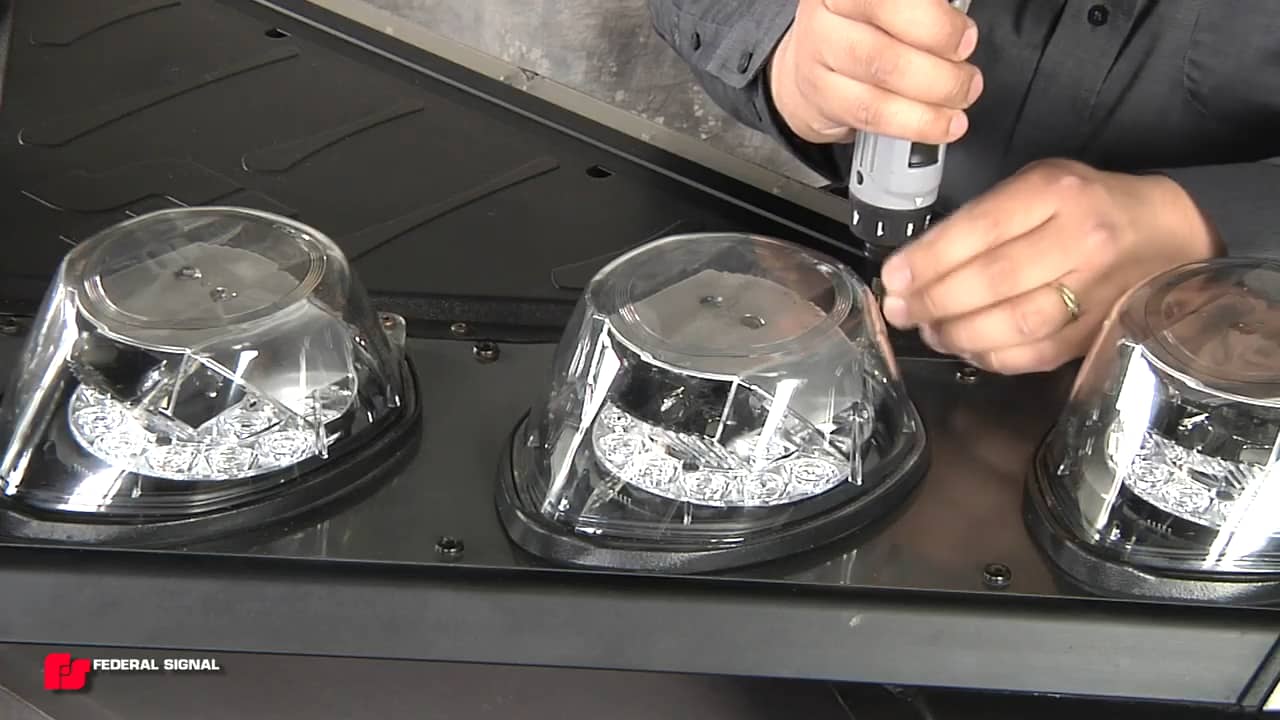 Federal Signal Vision SLR Light Bar | How to replace a Vision SLR ...