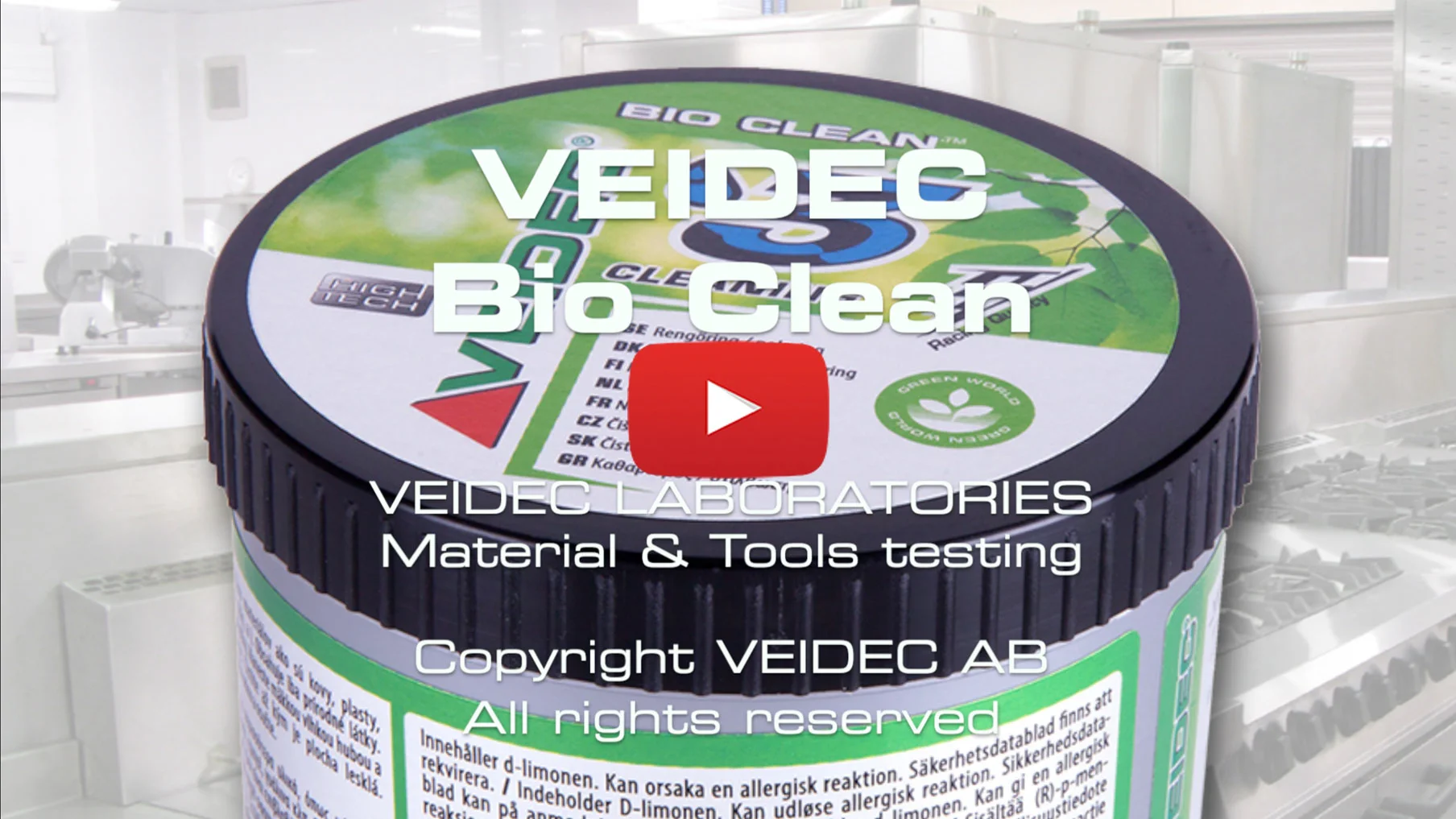 VEIDEC Bio Clean on Vimeo