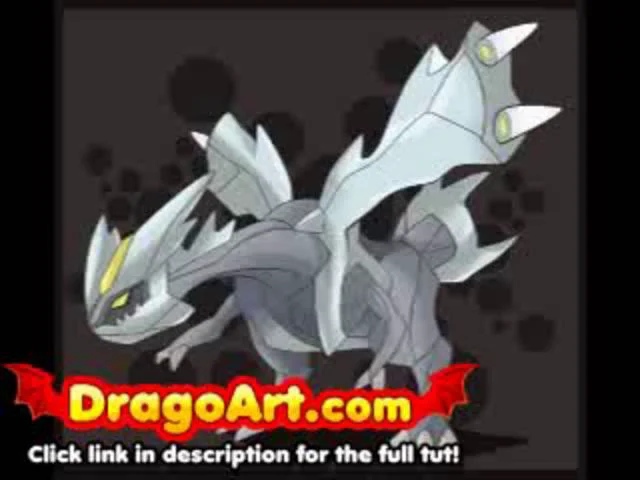 How to draw Kyurem, step by step on Vimeo