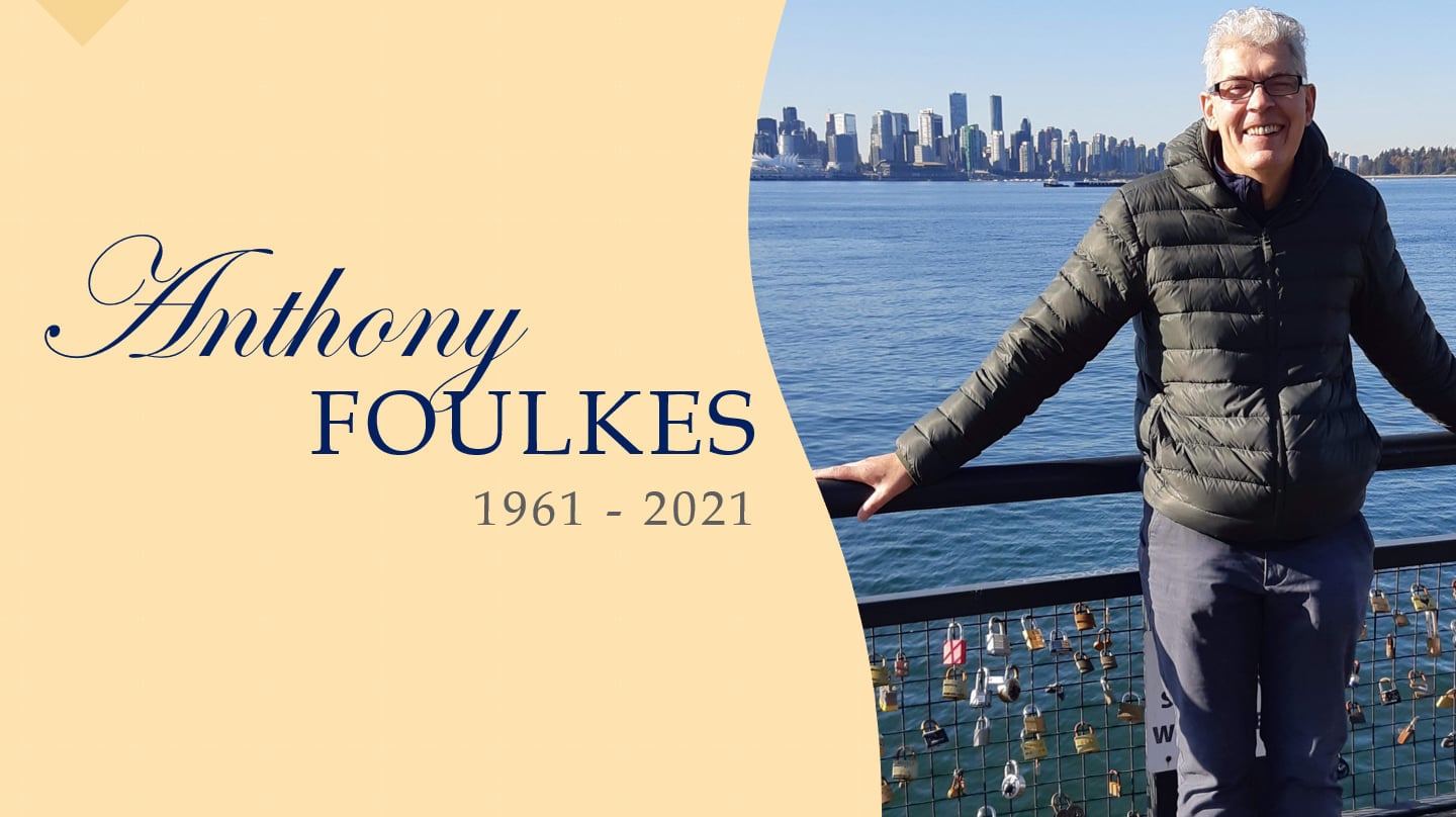 Recording of the Celebration of Life for Anthony Foulkes on Vimeo