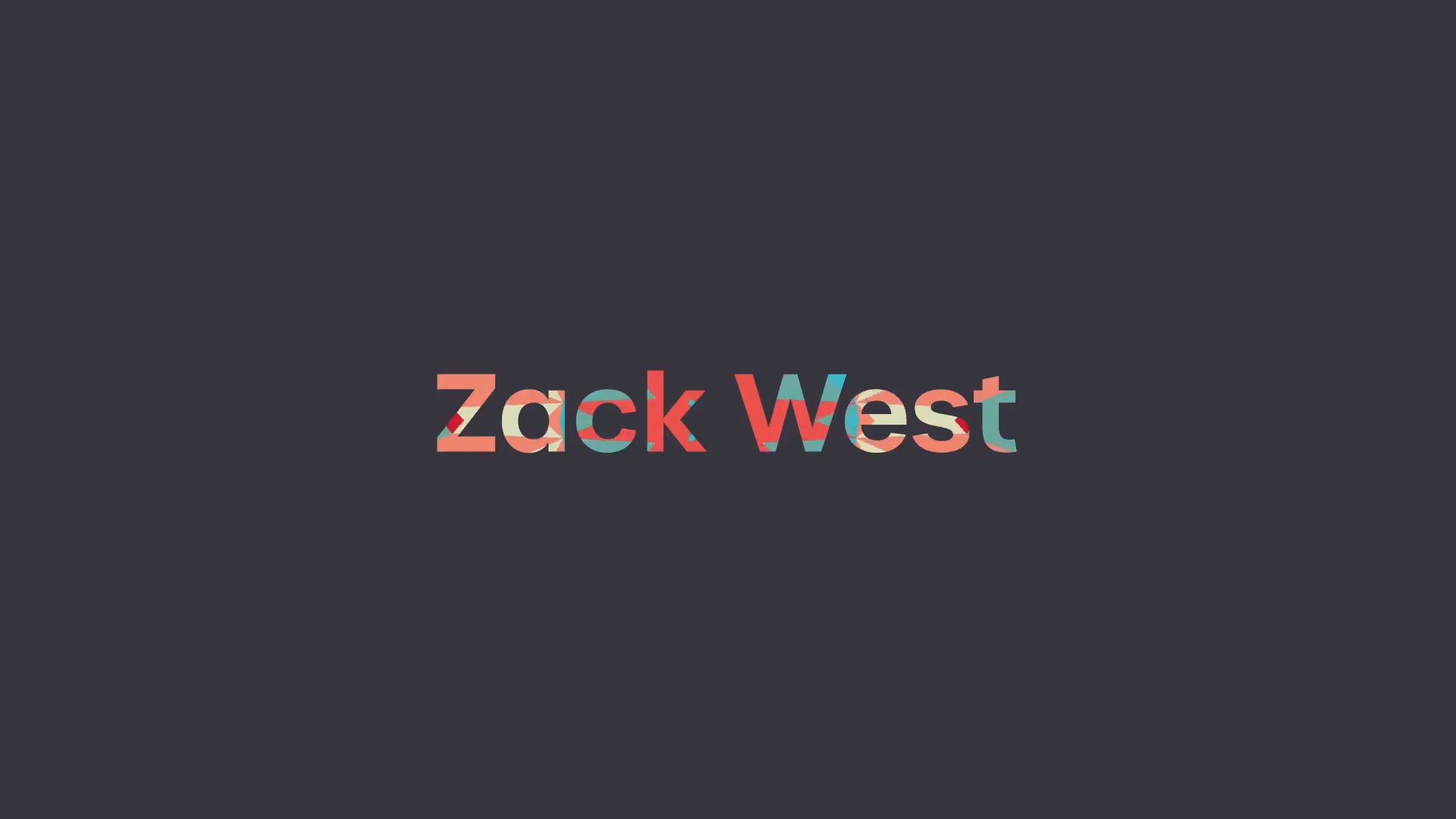 Zack West Graduate 2021 on Vimeo