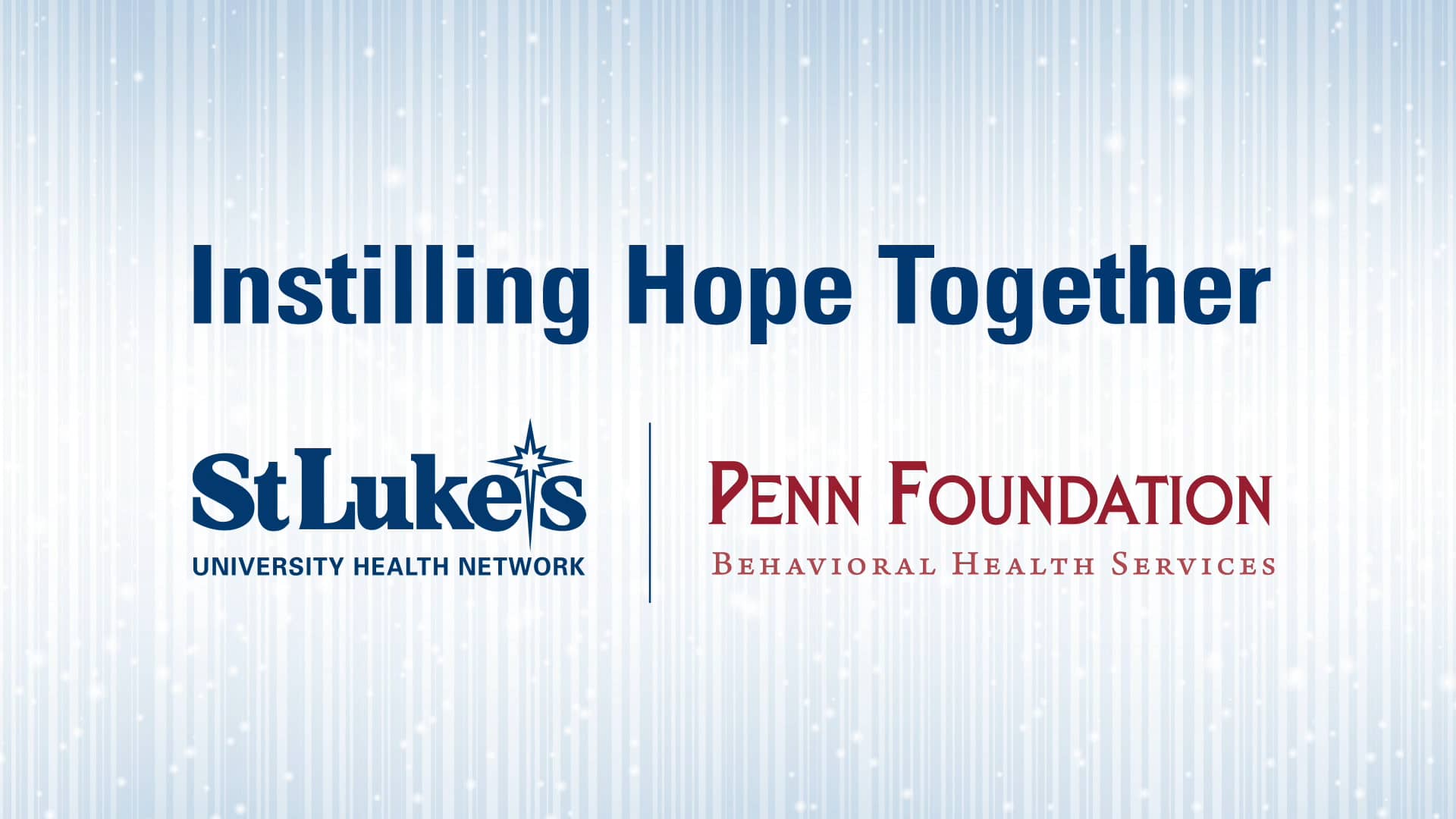 SLUHN Penn Foundation on Vimeo