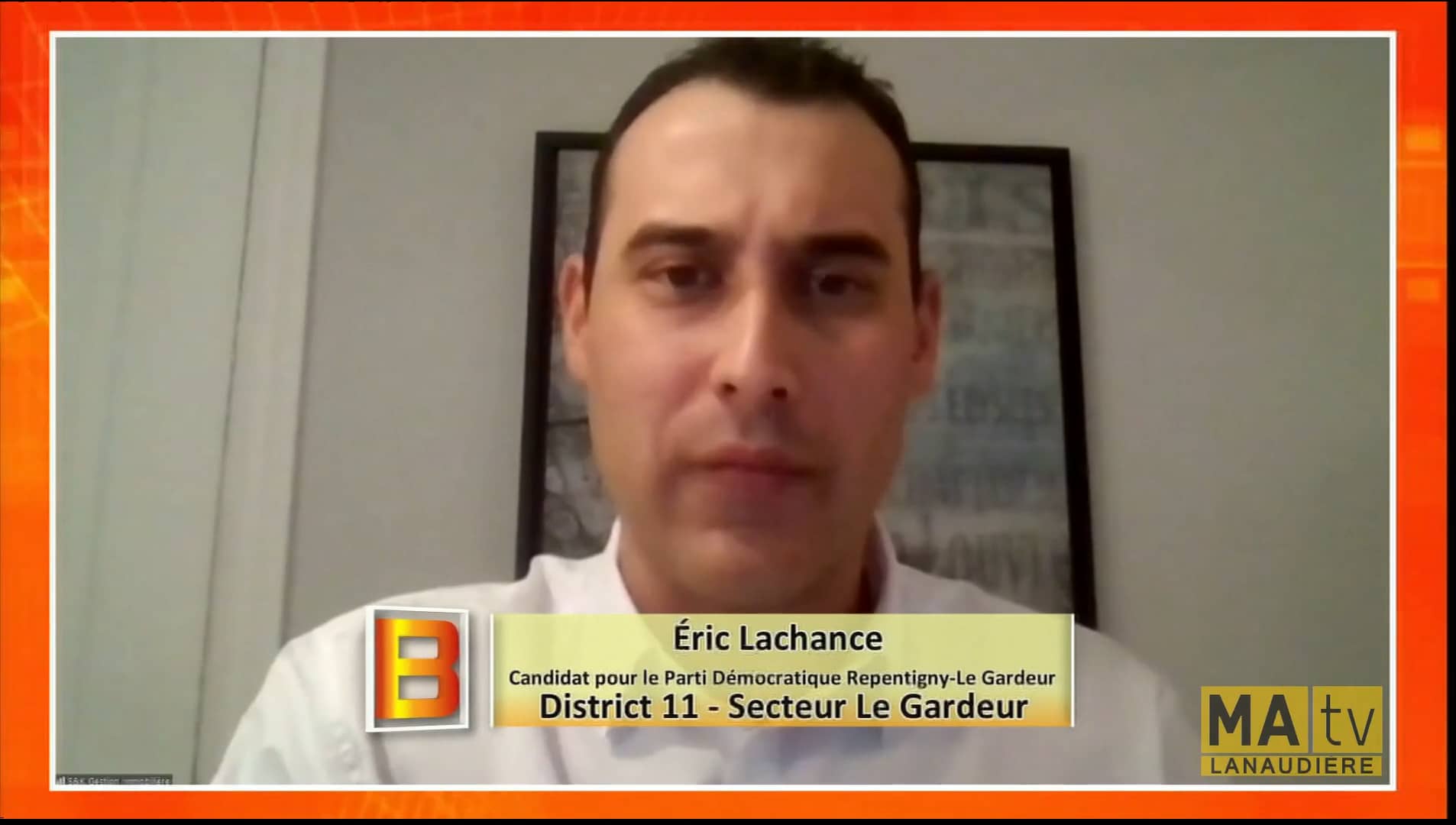Le Bulletin du 22 juin 2021 - Entrevue Éric Lachance - Candidat pour le ...