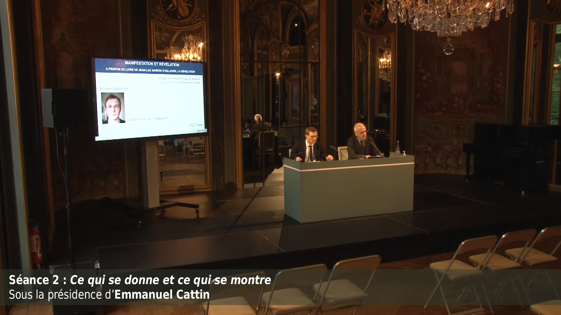 Vincent Blanchet : L'apparaître de l'inapparent