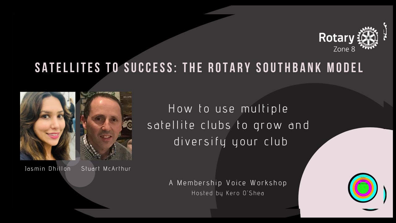 Satellites to Success: The Rotary Southbank Model (Jasmin Dhillon and ...
