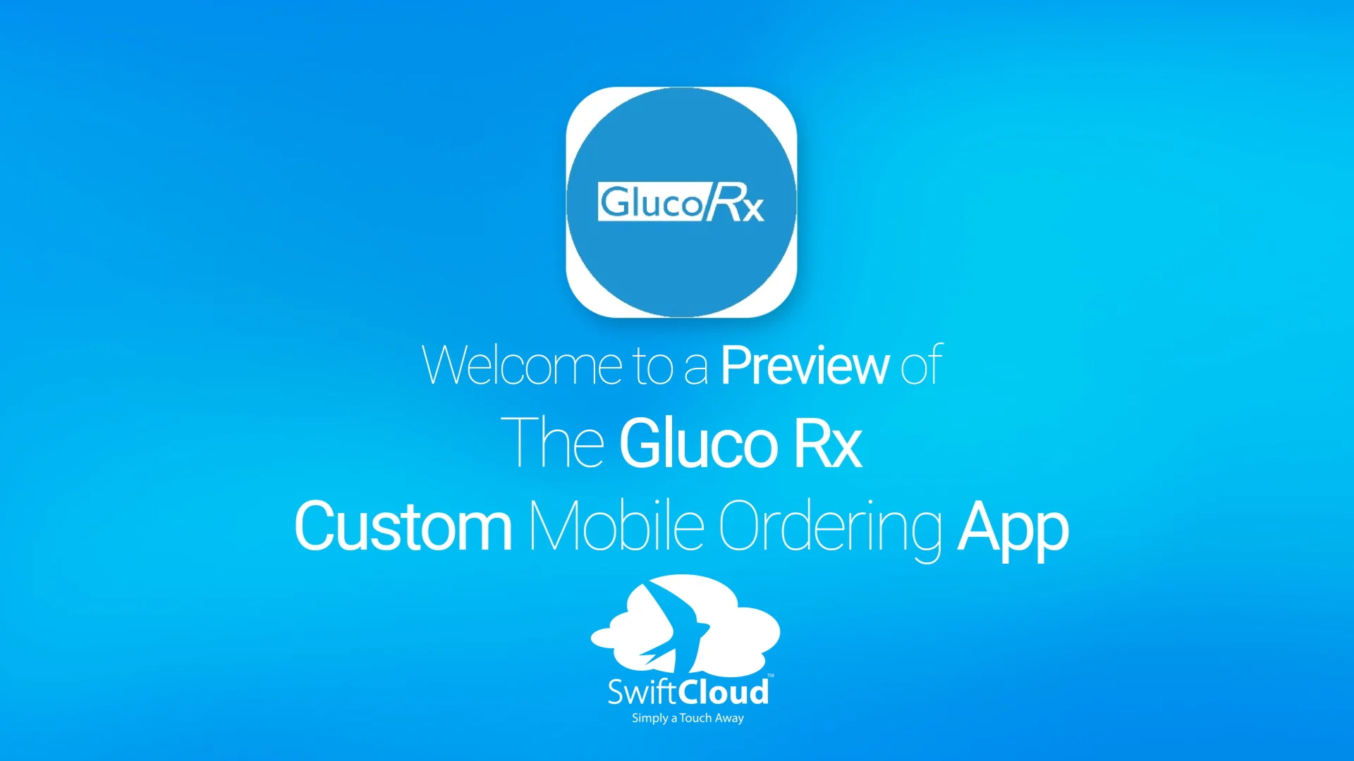 Gluco Rx - Mobile App Preview - GLU682W on Vimeo