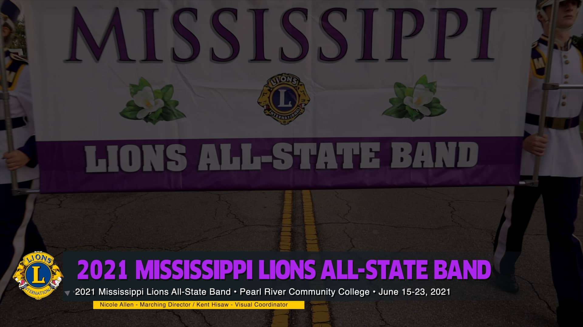 2021 Mississippi Lions All-State Band Parade on Vimeo
