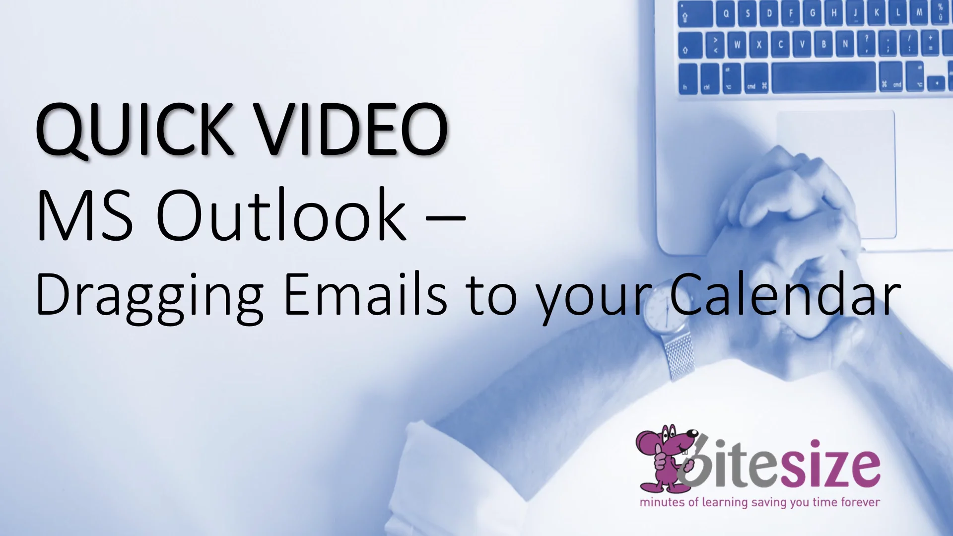 QUICK HOW TO - MS Outlook - Dragging emails to your Calendar on Vimeo