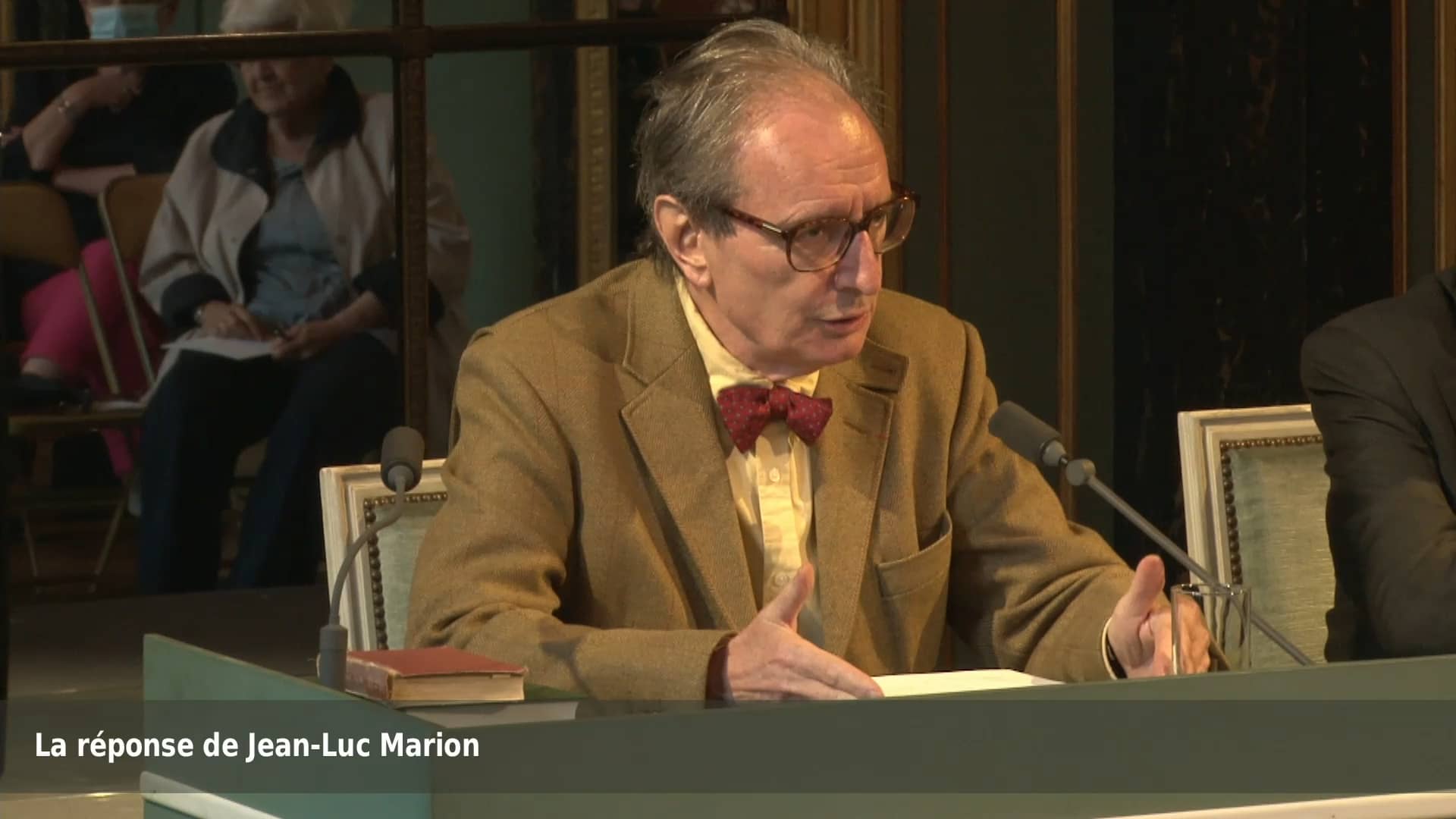 Manifestation et révélation : la réponse de Jean-Luc Marion on Vimeo