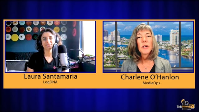 Flow of Data - Laura Santamaria, LogDNA - Techstrong TV