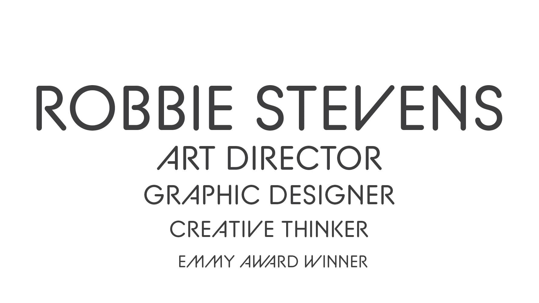 Robbie Stevens - Graphic Designer in Houston, TX on Vimeo