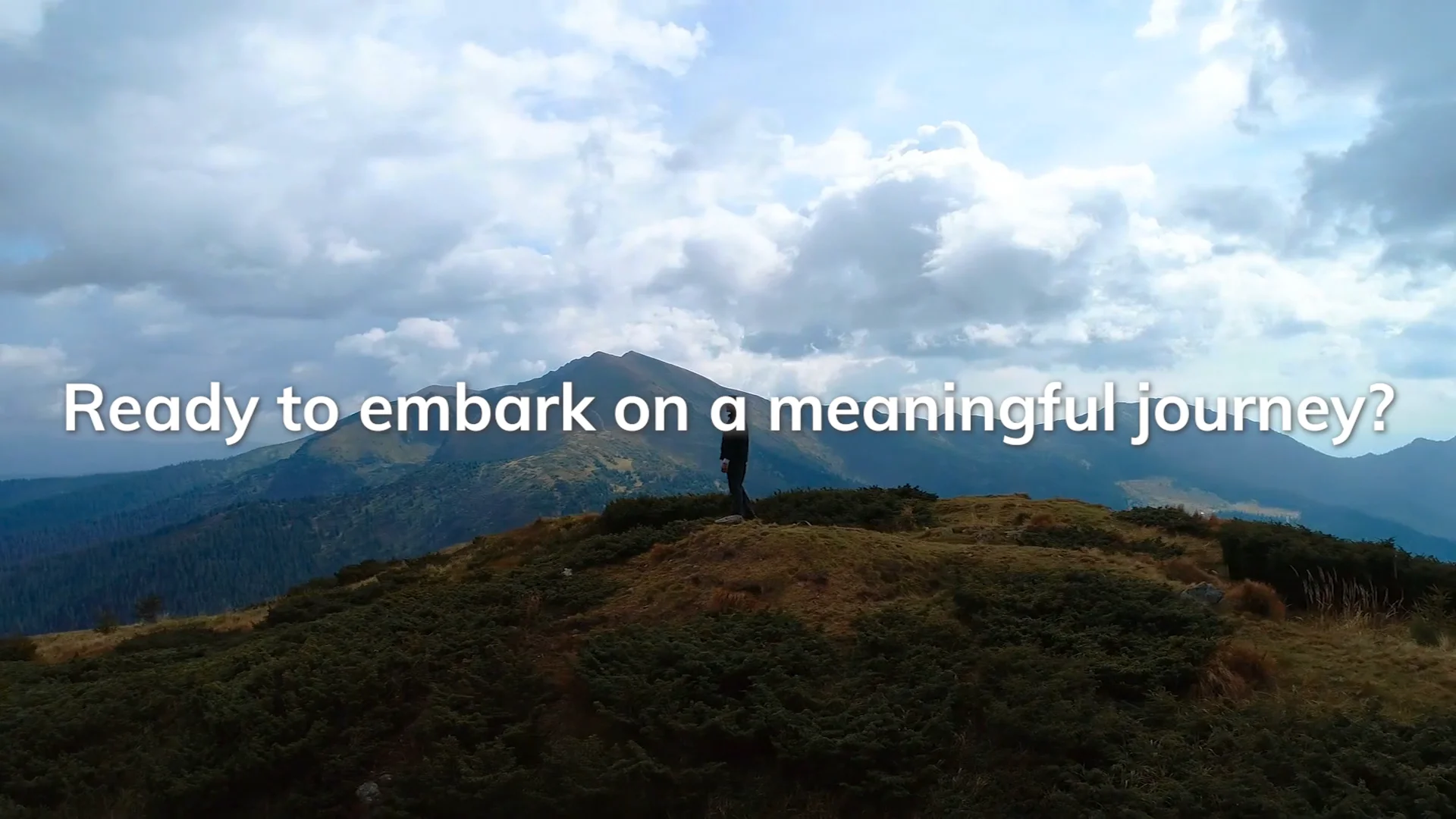 Ready to embark on a meaningful journey? on Vimeo