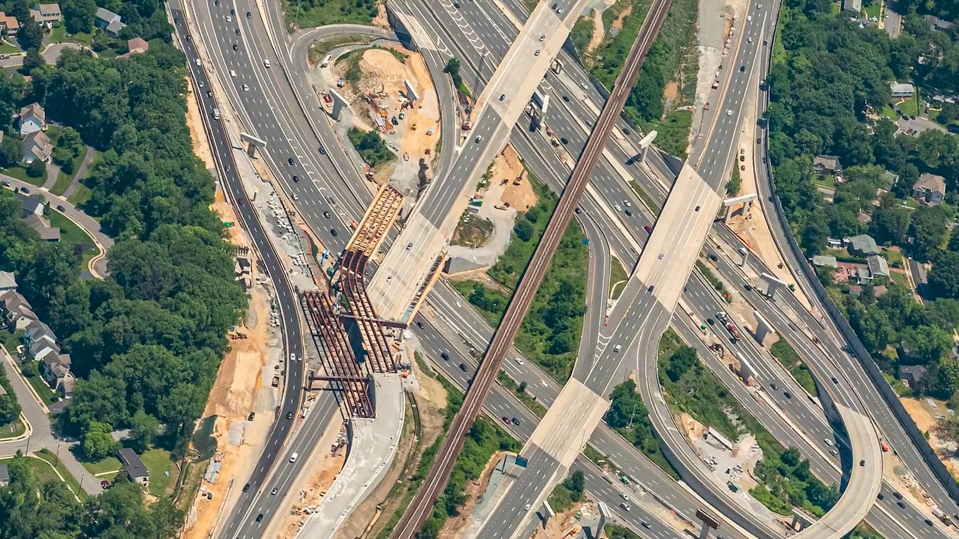 I-66/I-495 Interchange: New Express Ramps on Vimeo