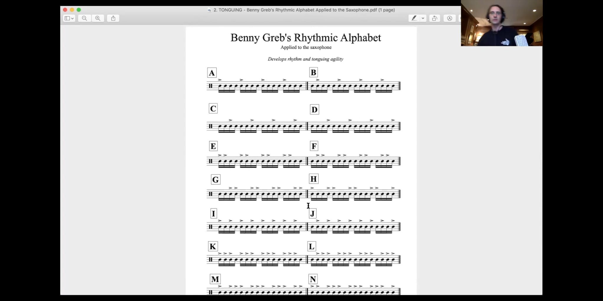 1. Benny Greb's Rhythmic Alphabet.mov on Vimeo