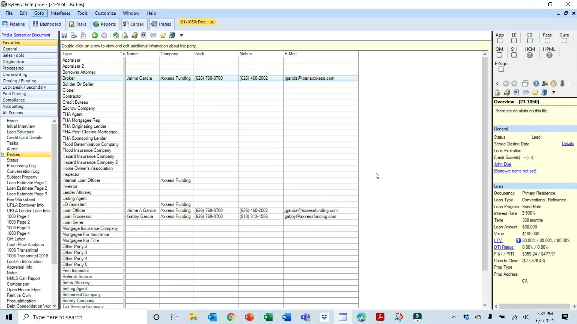 How to add parties Bytepro on Vimeo