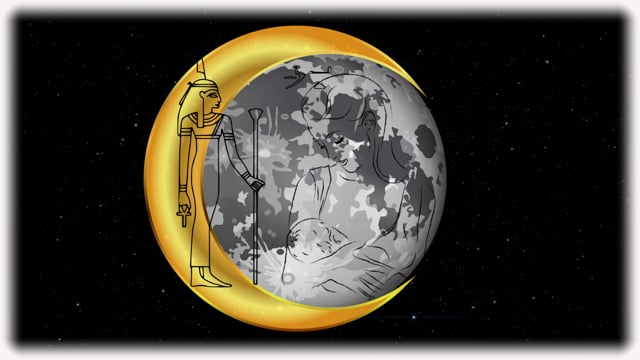 Isis Goddess Moon Motherly - Free video on Pixabay