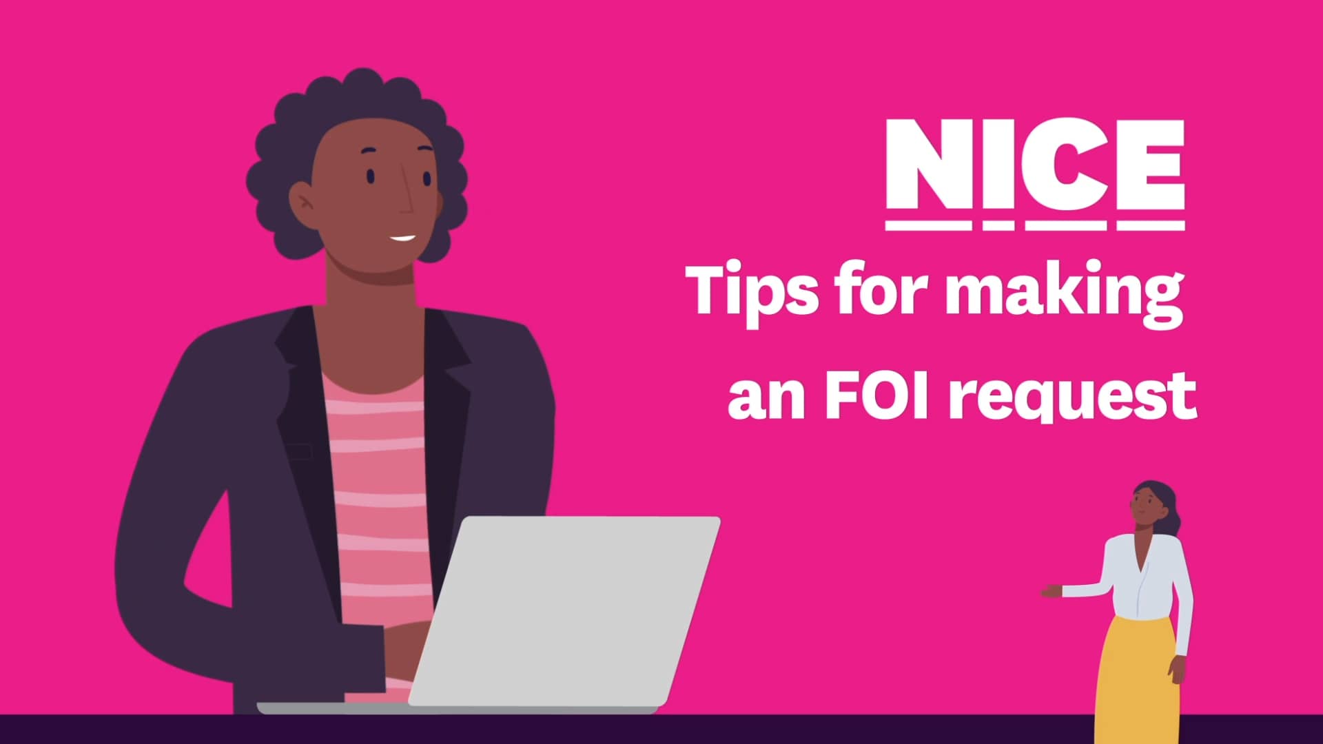 NICE tips for making your FOI request on Vimeo