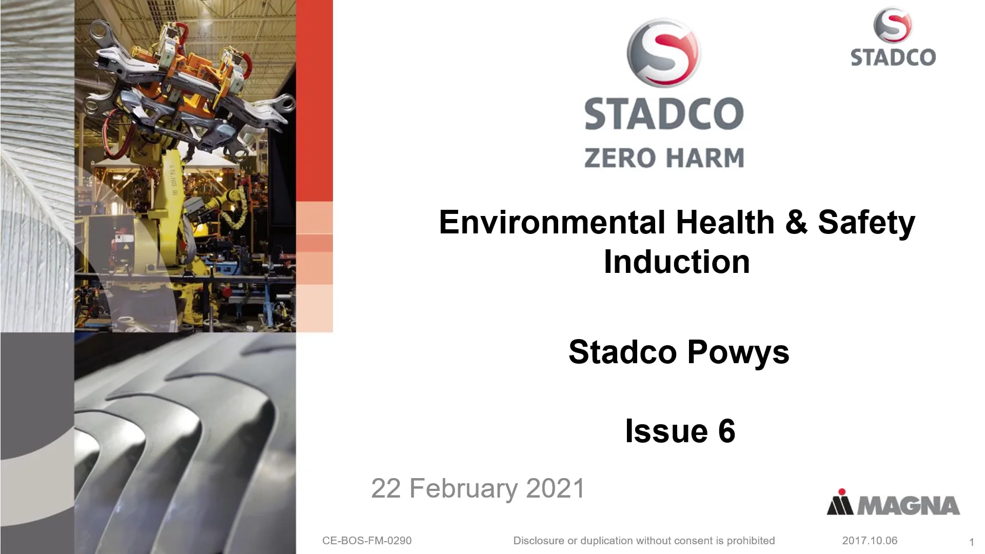 Stadco Health and Safety Video on Vimeo