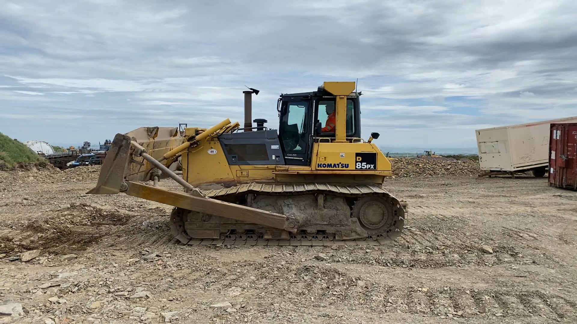 2007 Komatsu D85PX Straight Blade, Reverse Camera - Clady Quarries ...