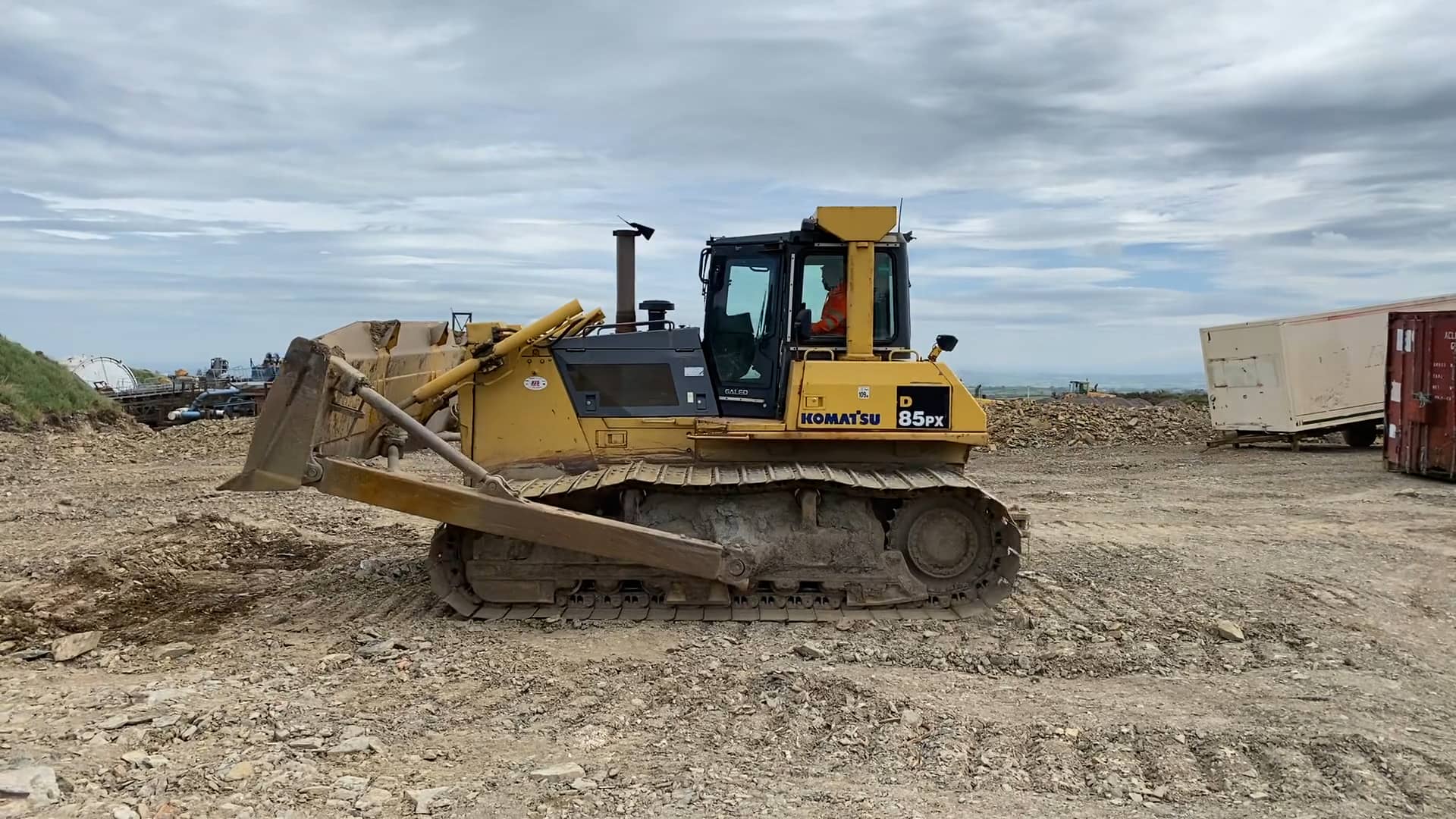 2007 Komatsu D85PX Straight Blade, Reverse Camera - Clady Quarries ...