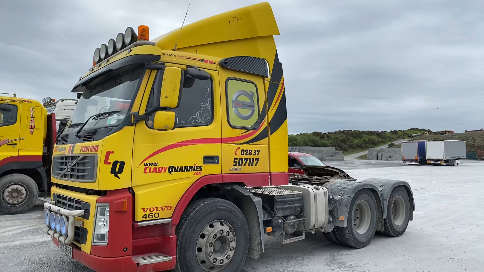 Volvo 460FM 6x4 Unit, Tipping Gear - Clady Quarries August 21 on Vimeo